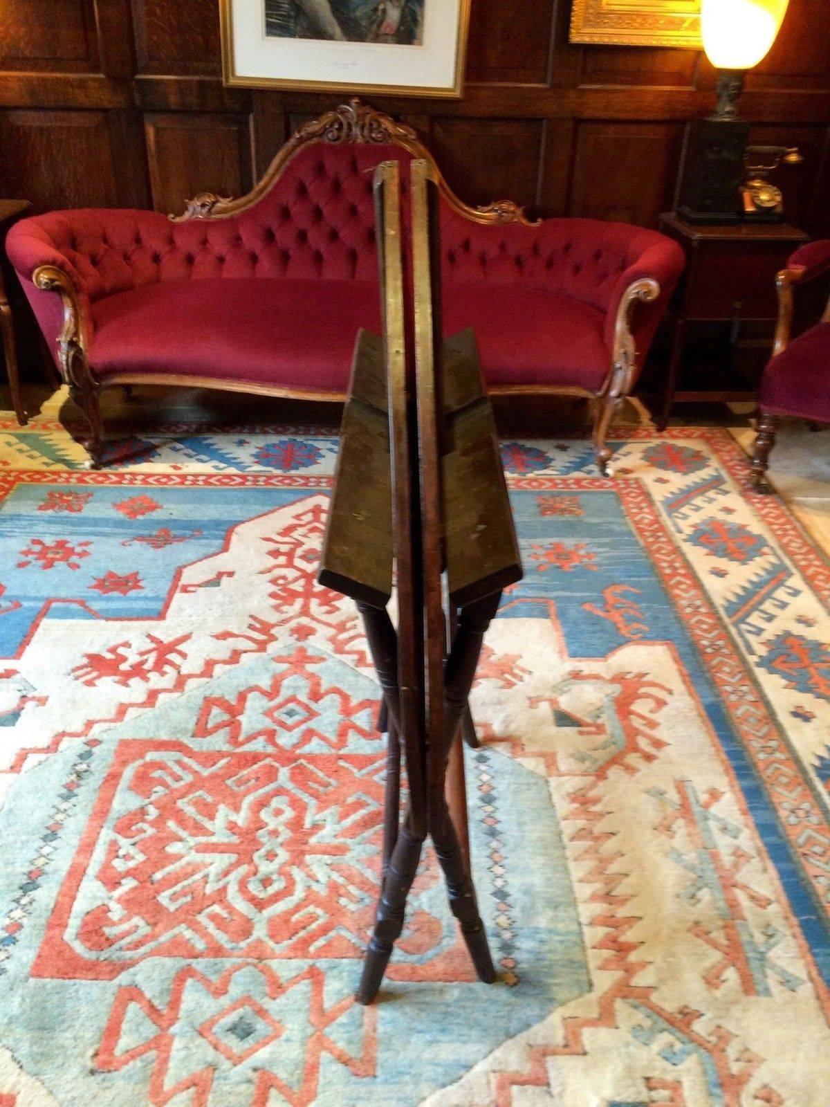 Antique 19th Century Mahogany Folding Campaign Table, Thornton and ...