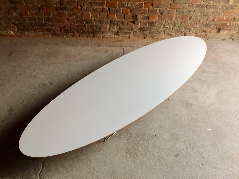Charles and Ray Eames Elliptical Coffee Table for Herman Miller Surfboard at 1stDibs
