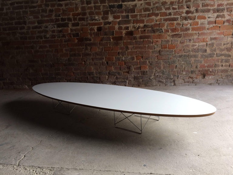 Charles and Ray Eames Elliptical Etr Coffee Table for Vitra Surfboard ...