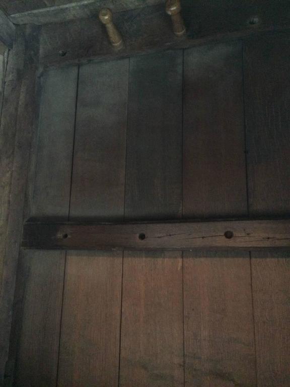 Continental Flemish Antique Cupboard Wardrobe Solid Oak Gothic, 18th ...