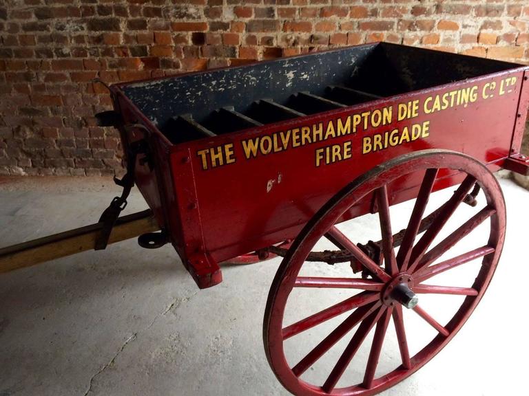 Antique Hand Cart Wolverhampton Die Casting Company Display Shop Cart ...