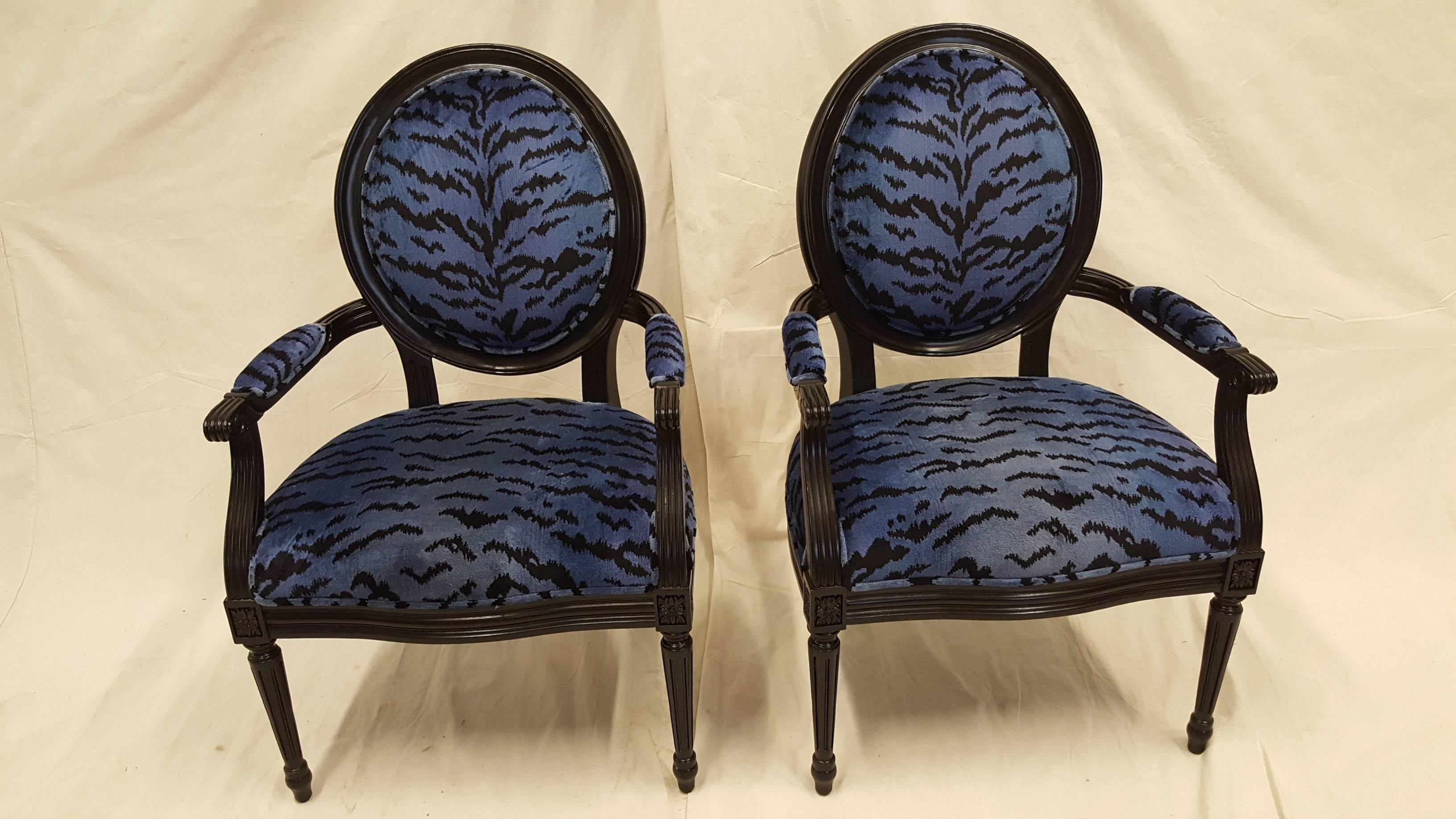 Pair of Ballon Back Chairs For Sale at 1stDibs | ballon chairs, ballon sale