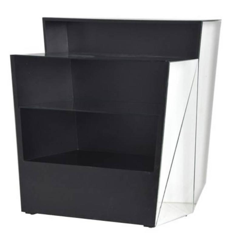 Modern Design Mirrored Bar / Reception Stand For Sale at 1stDibs