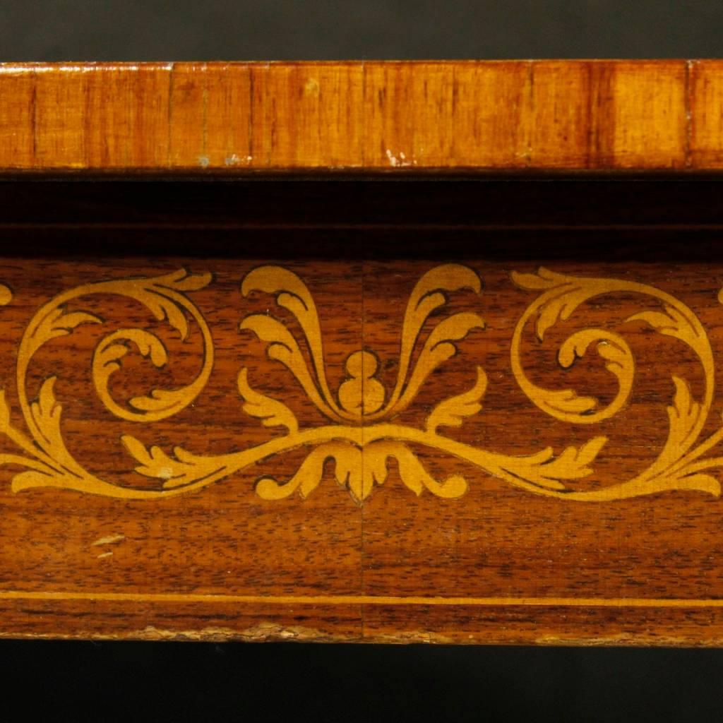 Italian Inlaid Dining Table in Wood in Louis XVI Style from 20th ...