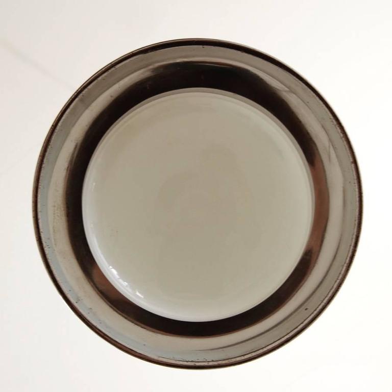 Italian Art Deco Disc-Shaped Ceiling Light at 1stDibs