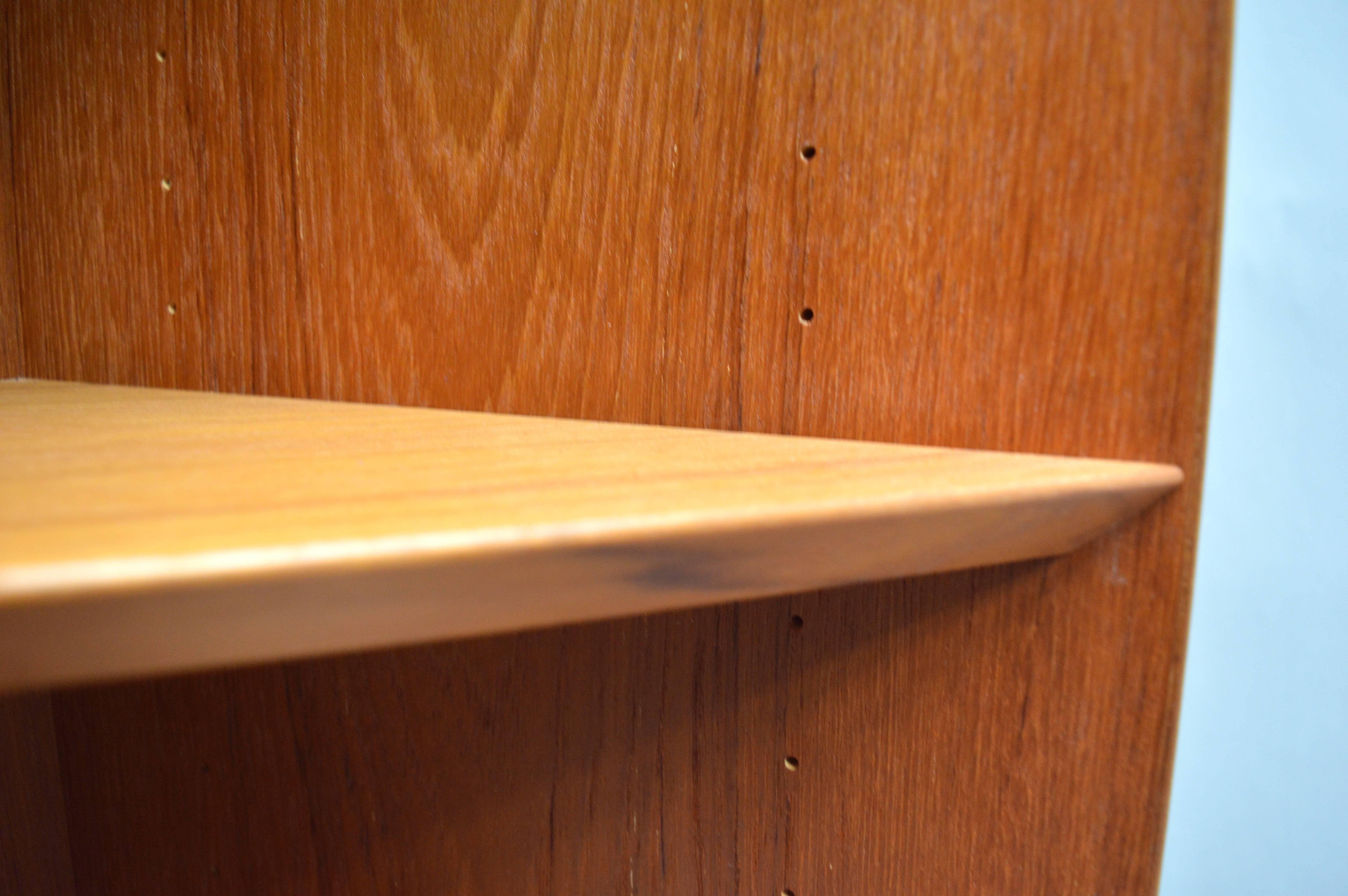 Pair of Teak Corner Shelves at 1stDibs | teak corner shelf, teak corner ...
