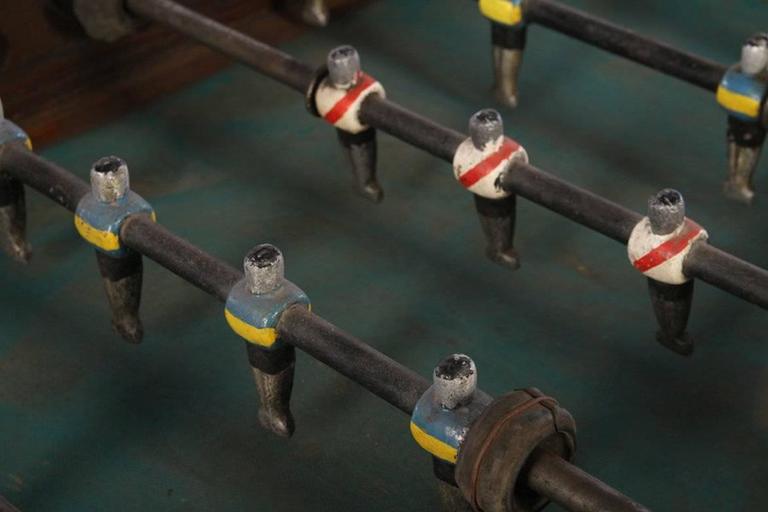 Mid-Century Foosball Table at 1stDibs | 1980 foosball table, amf ...