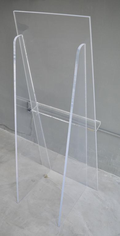Lucite Easel at 1stDibs | lucite art stand