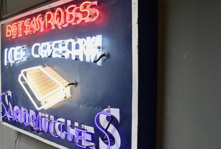 1950s Vintage Neon Sign at 1stDibs