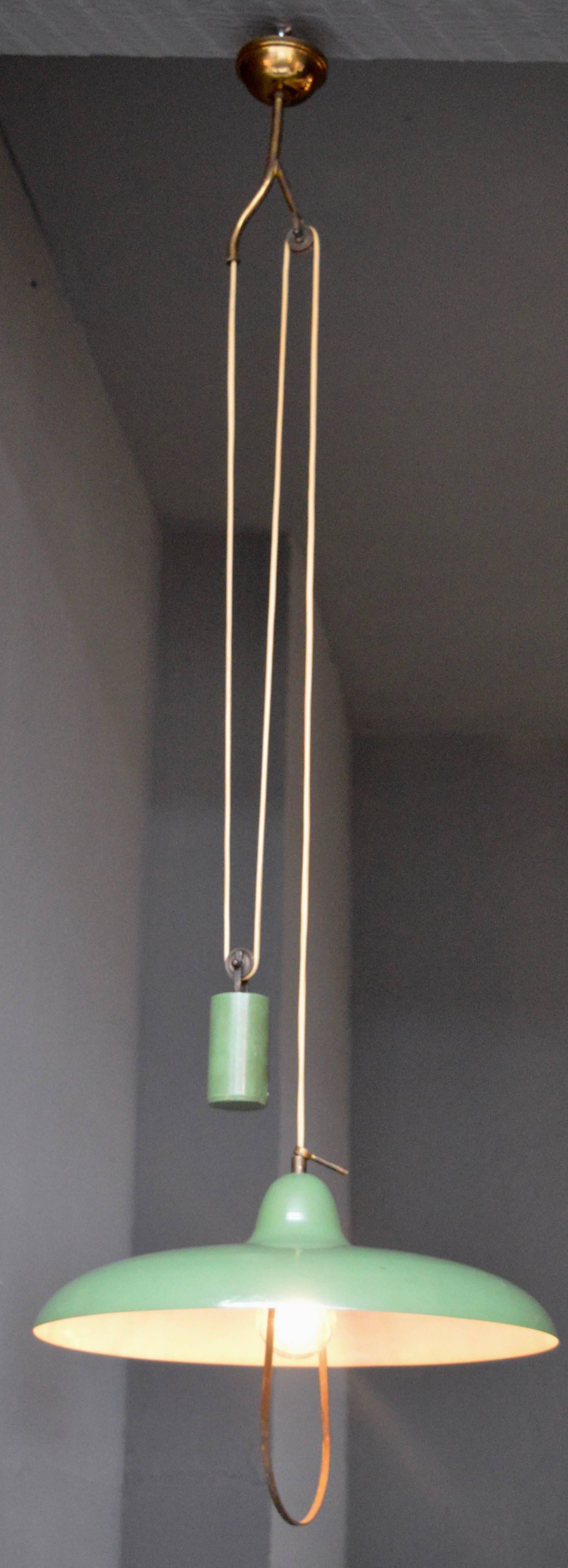 Italian Counter Balance Pendant at 1stDibs