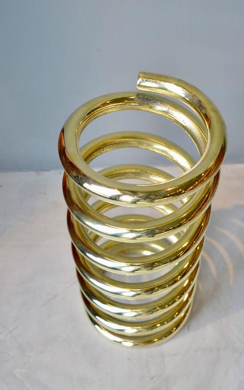 Massive Brass Spring Umbrella Stand at 1stDibs | spring brass, massive ...