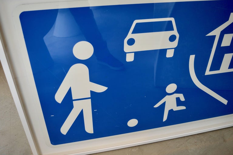 Vintage European Street Sign For Sale at 1stDibs | european road signs ...