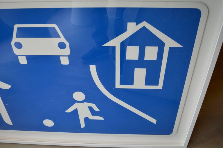 Vintage European Street Sign For Sale at 1stDibs | european road signs ...