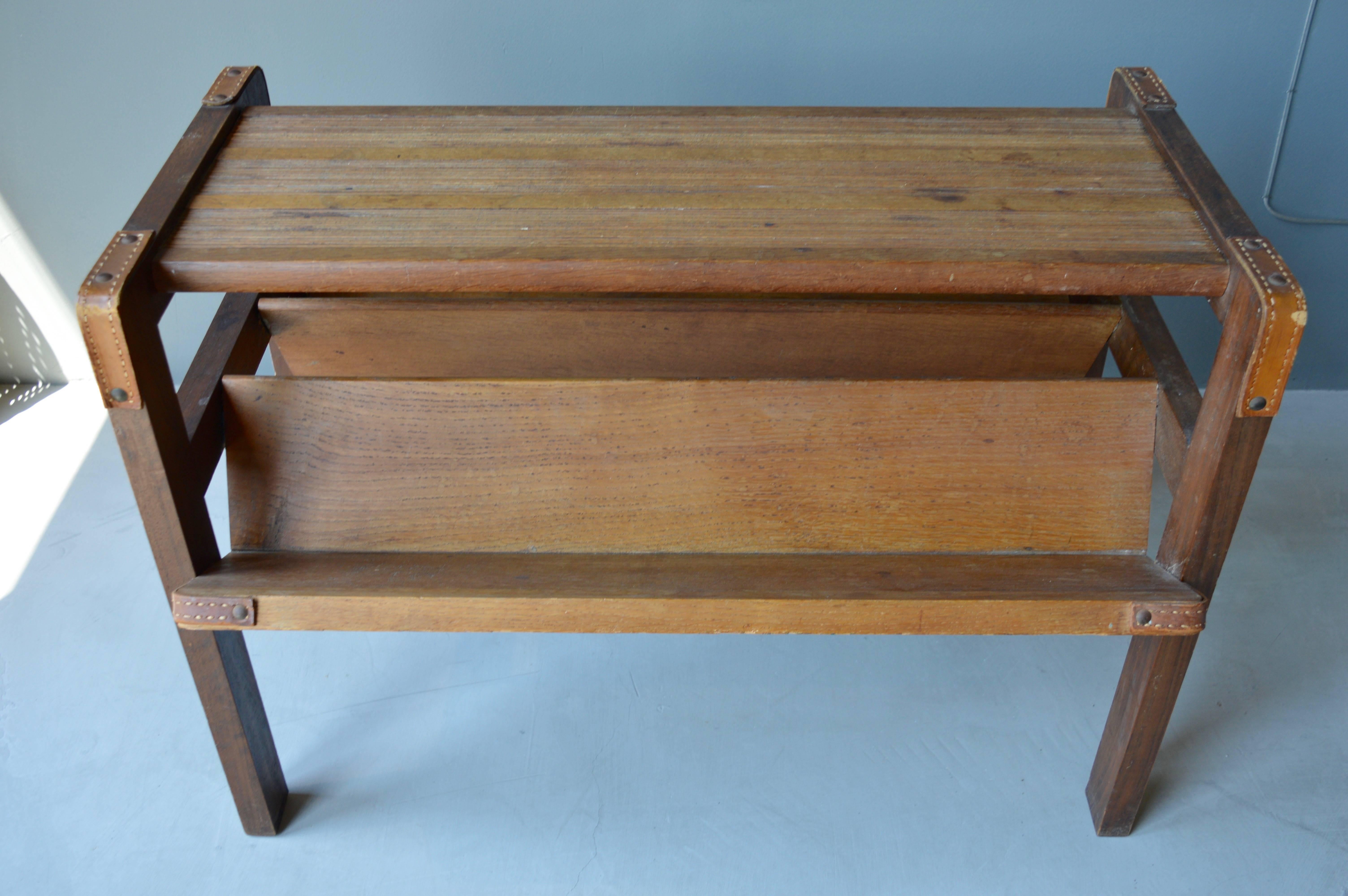 Jacques Adnet Bookshelf at 1stDibs