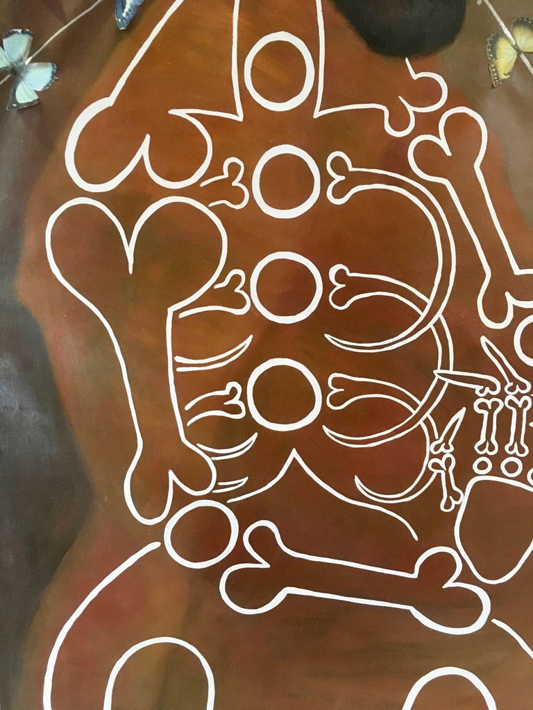 Monumental Original "Chasing Butterflies" Oil Painting by Butch Anthony ...