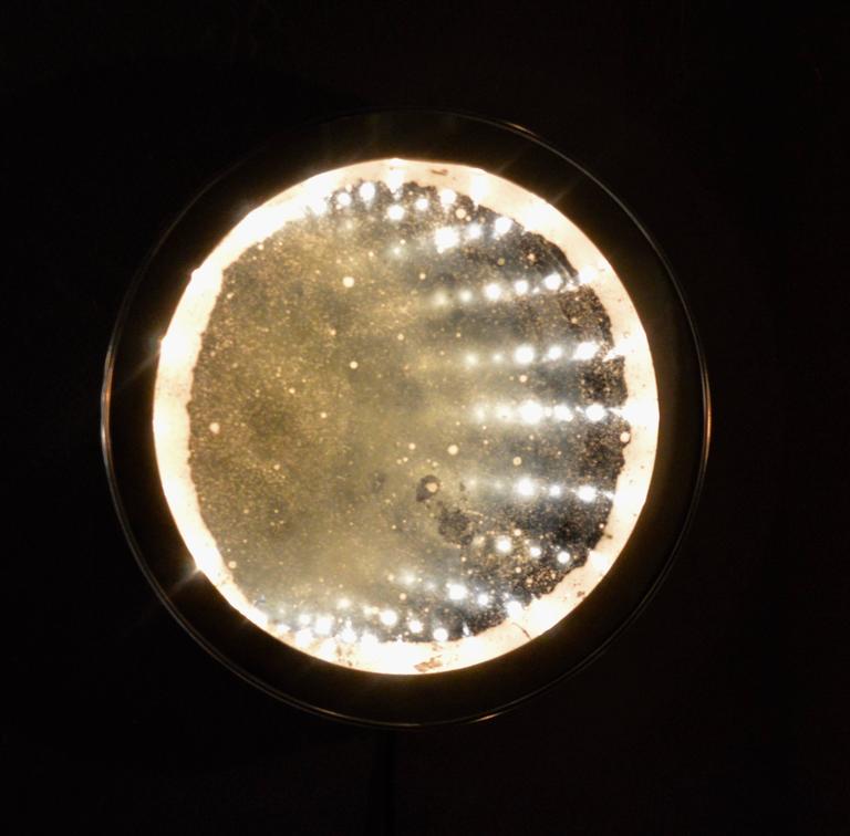 Antique Glass Infinity Mirror at 1stDibs