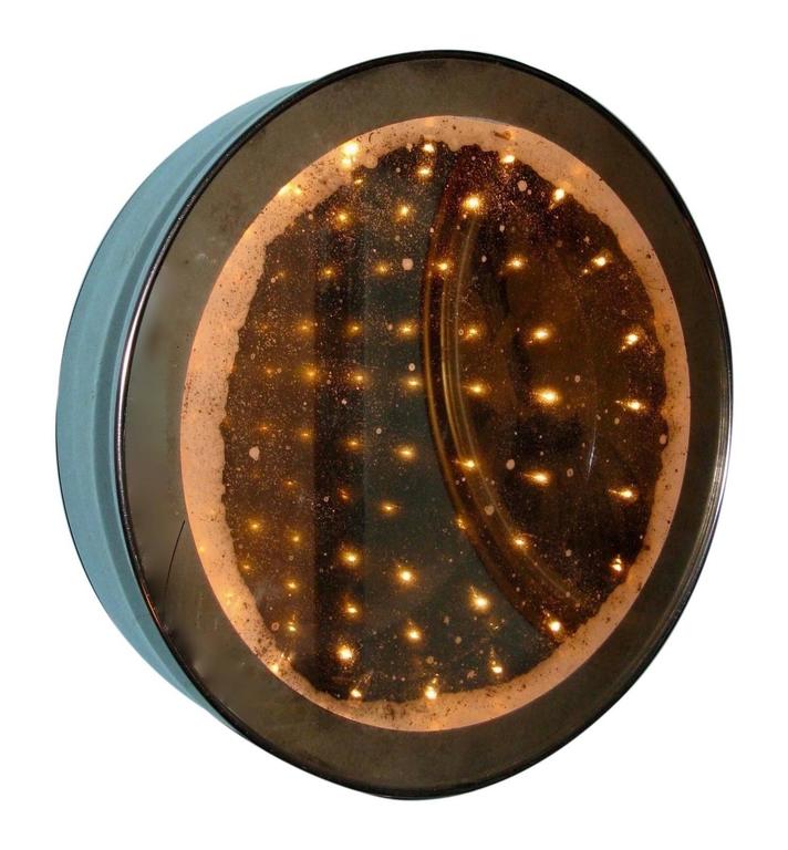 Antique Glass Infinity Mirror at 1stDibs