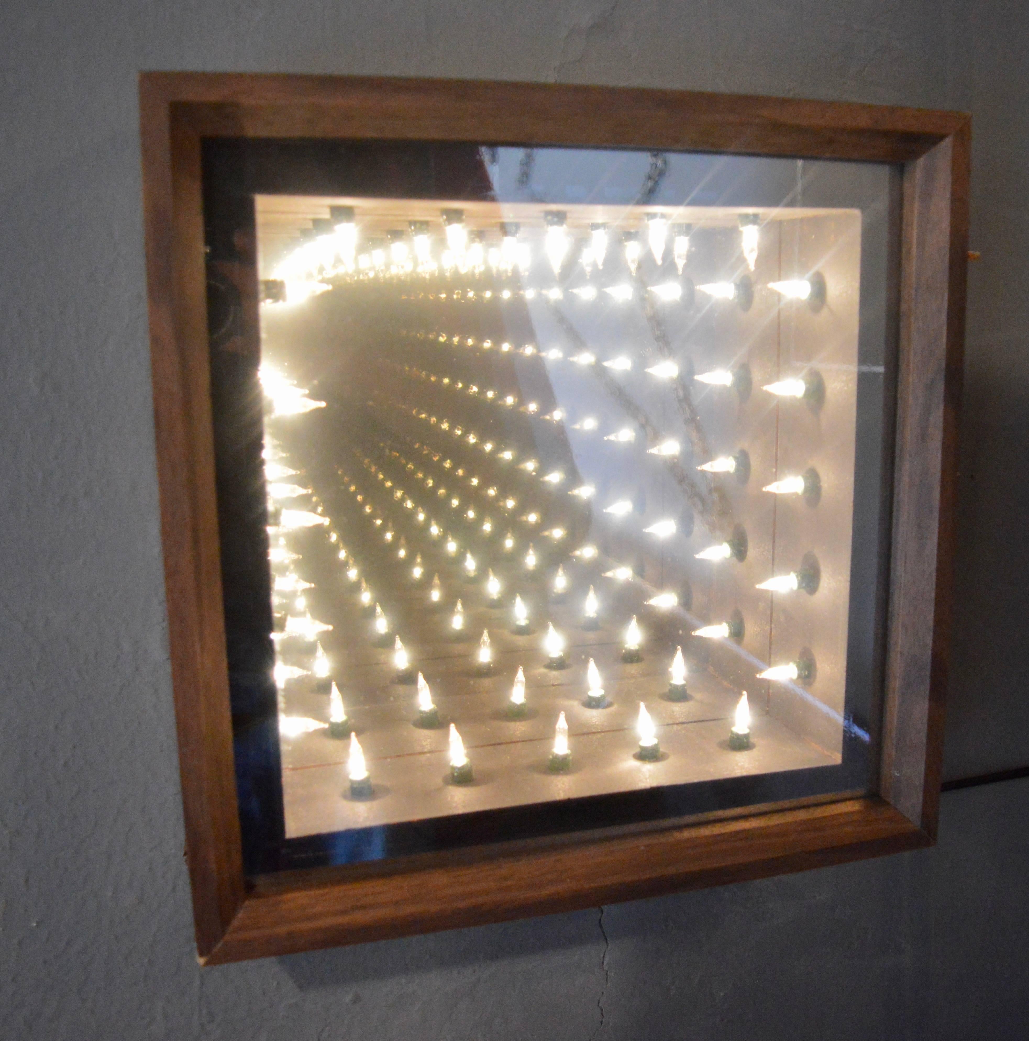 Vintage Infinity Mirror at 1stDibs | infinity mirror vintage, infinity ...