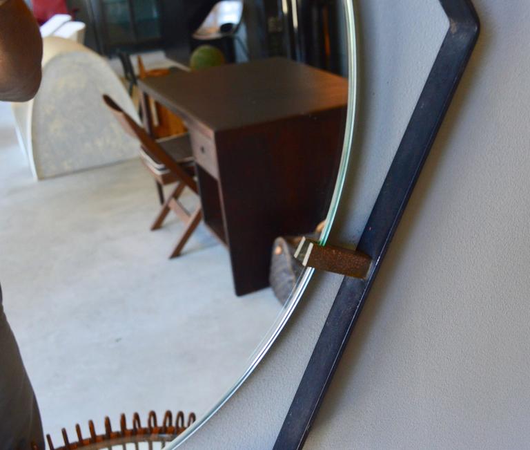 Italian Pentagon Floating Mirror at 1stDibs
