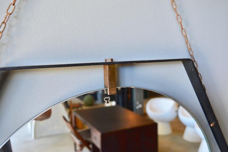 Italian Pentagon Floating Mirror at 1stDibs