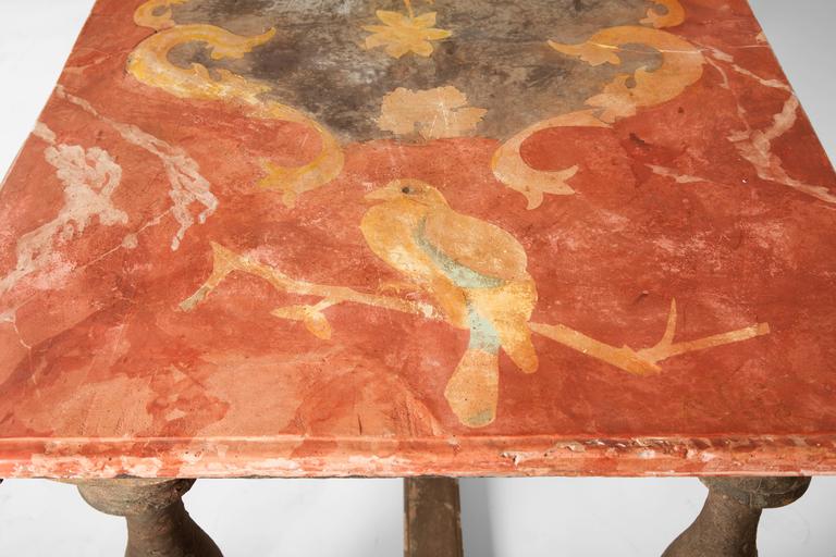 Pair of 18th Century Italian Chalk Tables For Sale at 1stDibs