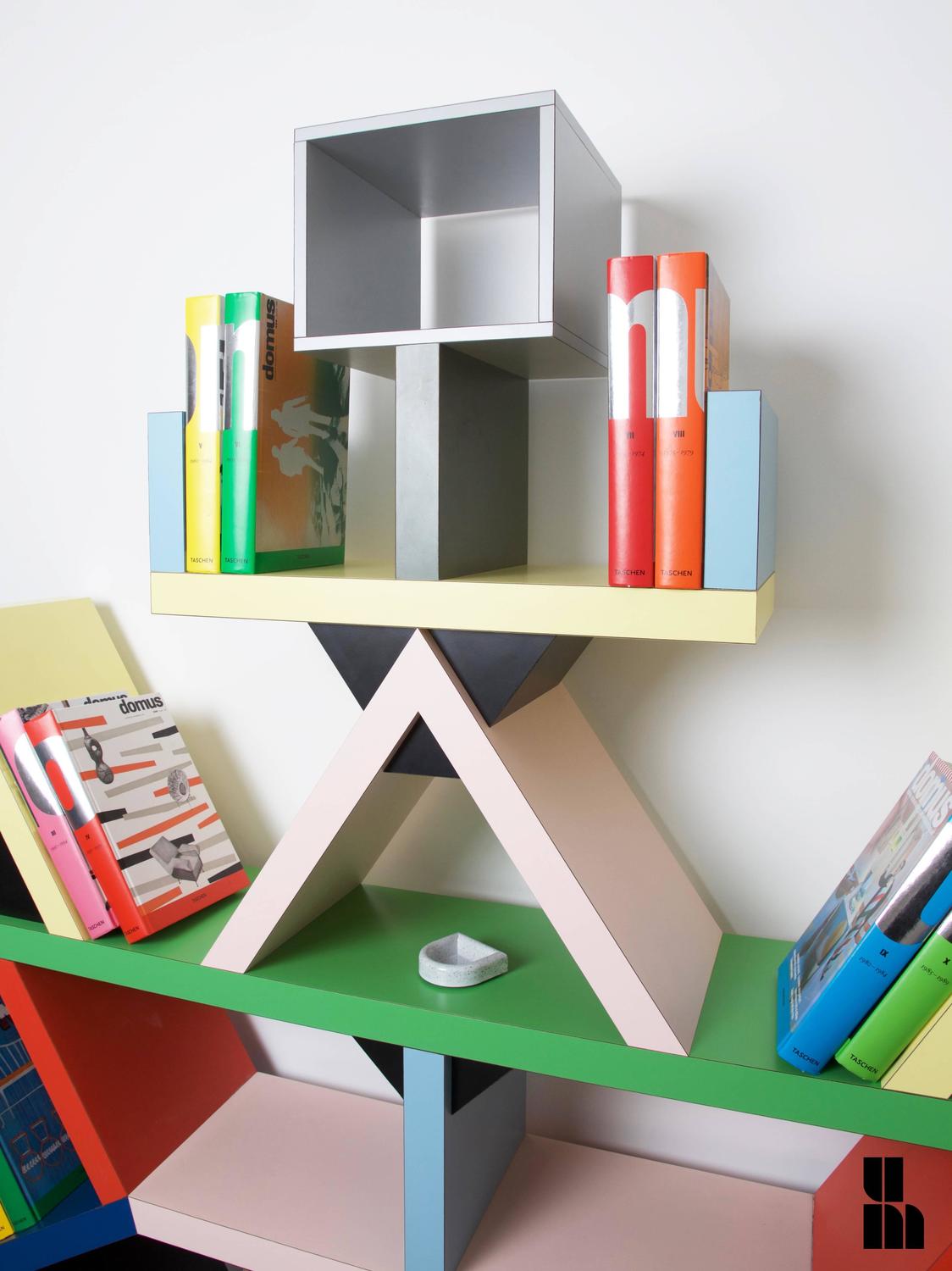 1981, Ettore Sottsass, Memphis Carlton Bookcase at 1stdibs