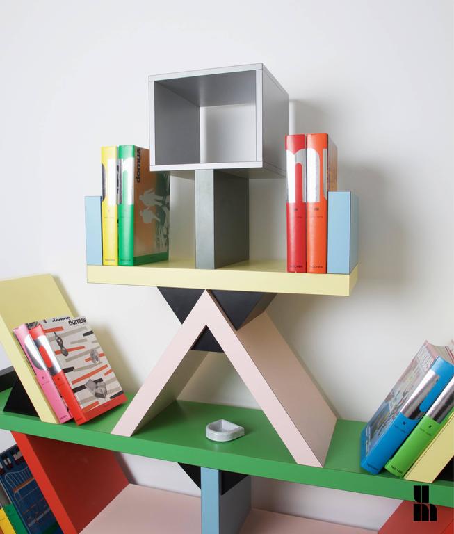 1981, Ettore Sottsass, Memphis 'Carlton' Bookshelf, Vintage Production ...
