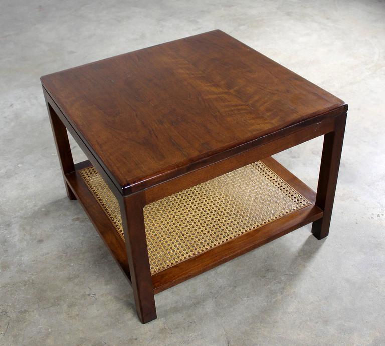 Founders Furniture Square End Table, Vintage, Mid-Century Modern at 1stDibs
