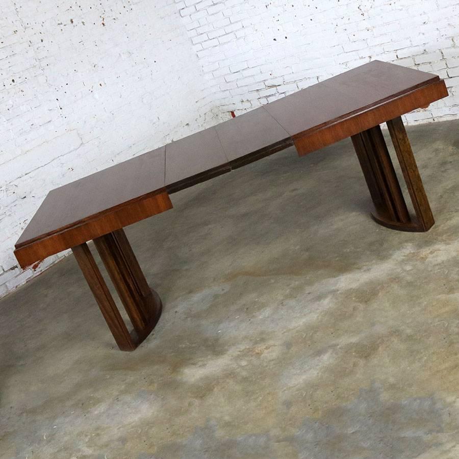 Architectural Modern Dining Table by Morris of California, Mid-Century ...