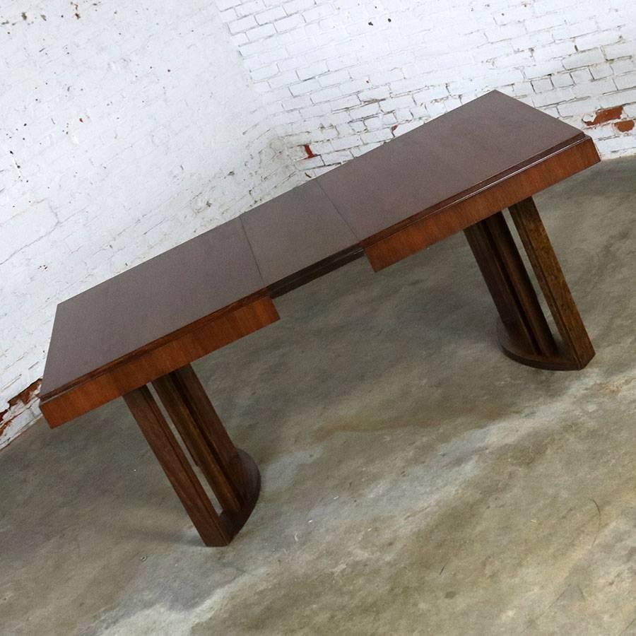 Architectural Modern Dining Table by Morris of California, Mid-Century ...