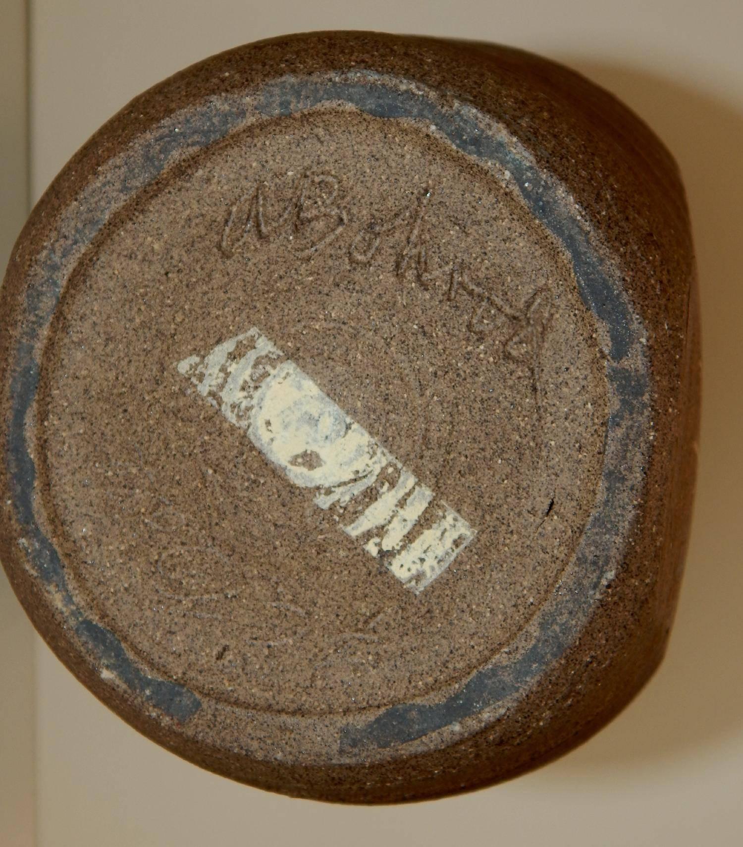 Aaron Bohrod and Carlton Ball Studio Ceramic Vase For Sale at 1stDibs