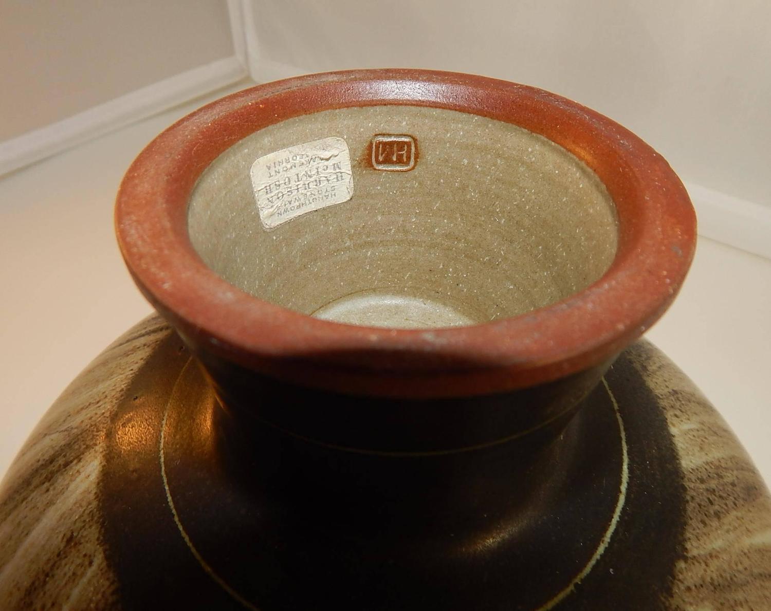 Harrison Mcintosh Studio Pottery Footed Bowl For Sale at 1stdibs