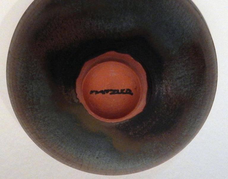 Gertrud and Otto Natzler Studio Pottery Bowl, circa 1950s at 1stDibs