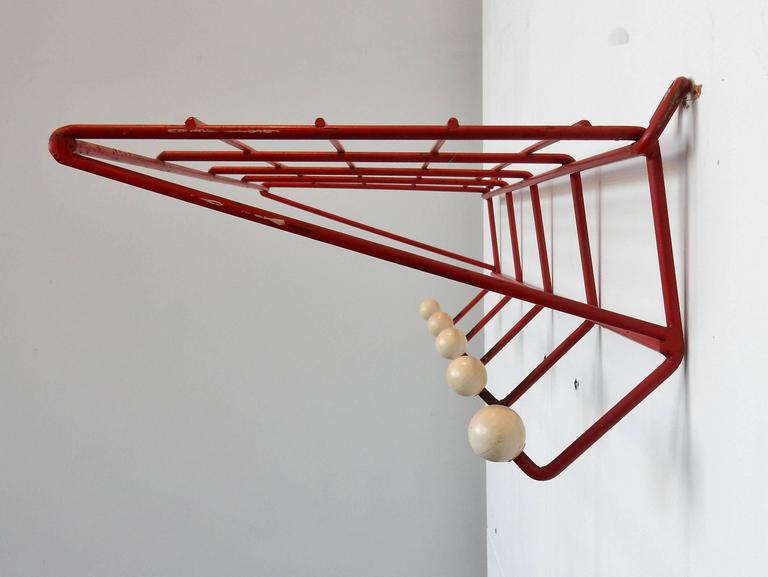 'DH05' or 'Nieuw Deurne' Coat Rack by Friso Kramer for 'T Spectrum at ...