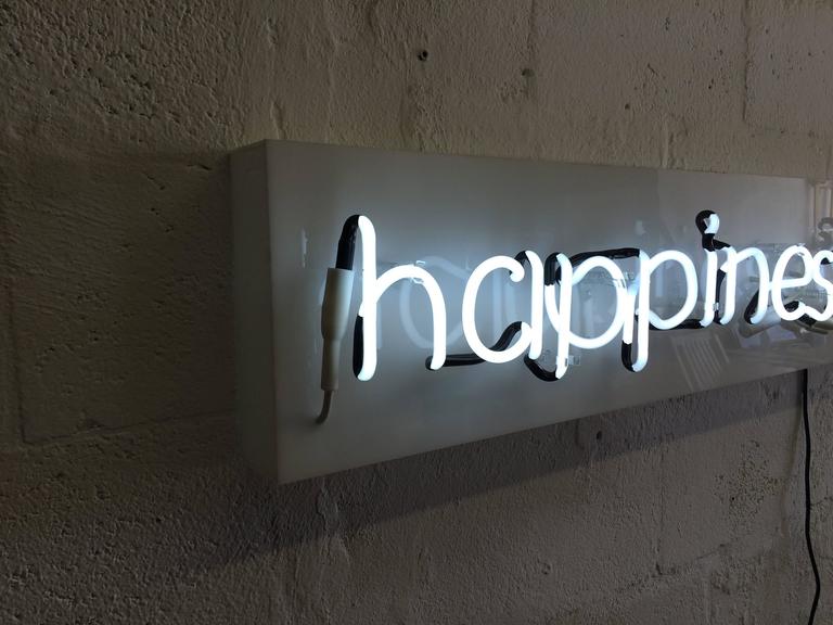 Happiness is Expensive Neon Sign in the Style of Alejandro Diaz at ...