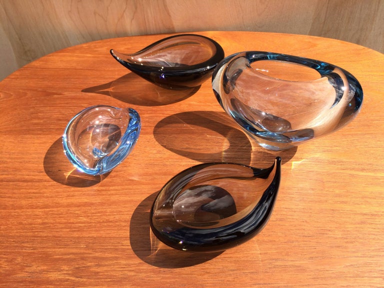 Beautiful Glass Holmegaard Collection For Sale at 1stDibs