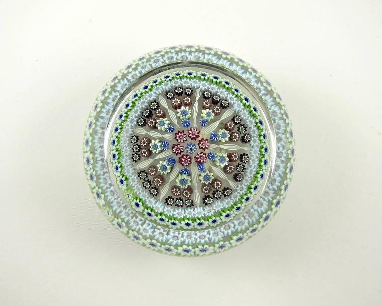 Perthshire Limited Edition Millefiori Studio Glass Paperweight, 1976 ...