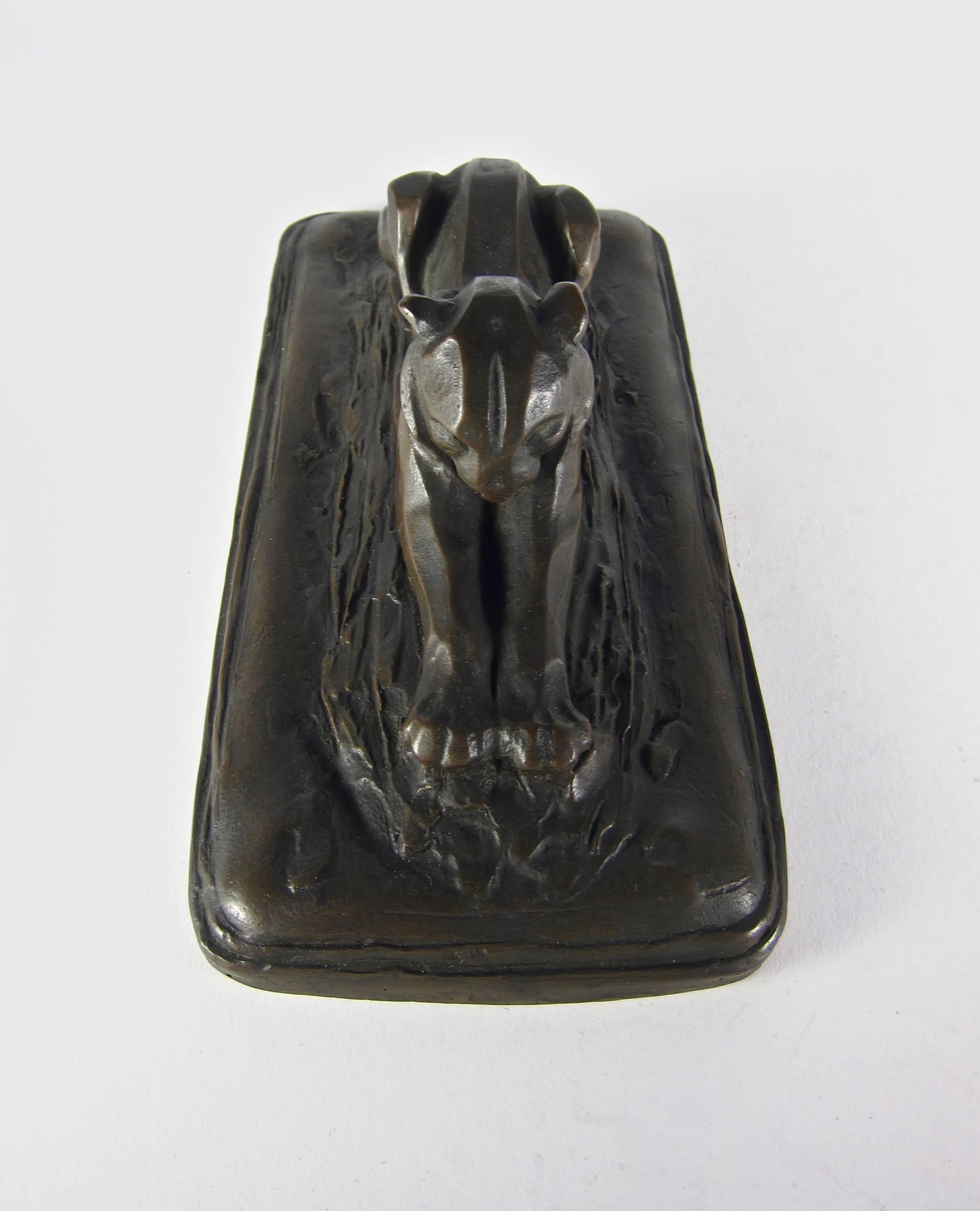 Marie Zimmermann Bronze Lioness Cast by Roman Bronze Works For Sale at ...