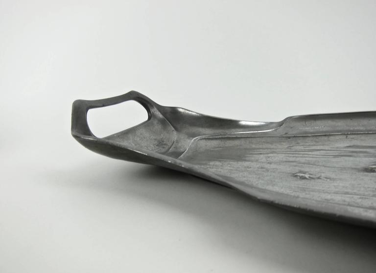 Enormous European Art Nouveau Fish Platter by Orivit, circa 1900 at 1stDibs