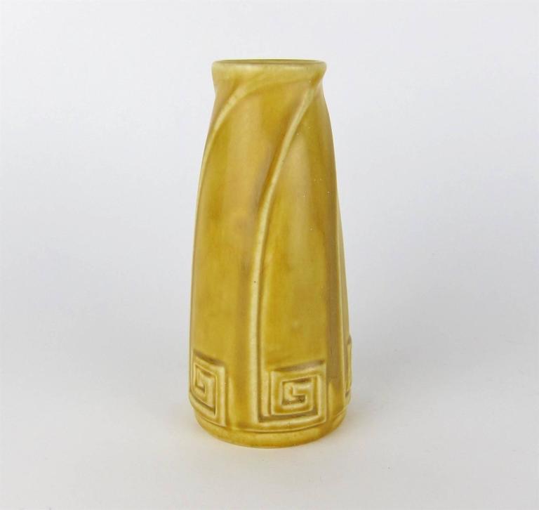 Rookwood Pottery Greek Key Vase, 1920 at 1stDibs