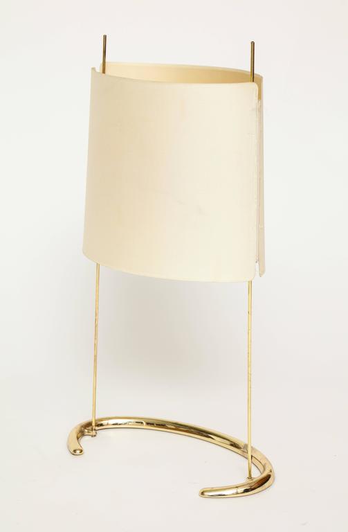 Gala Table Lamp Arteluce Paolo Rizzatto Brass Italian, 1970s at 1stDibs