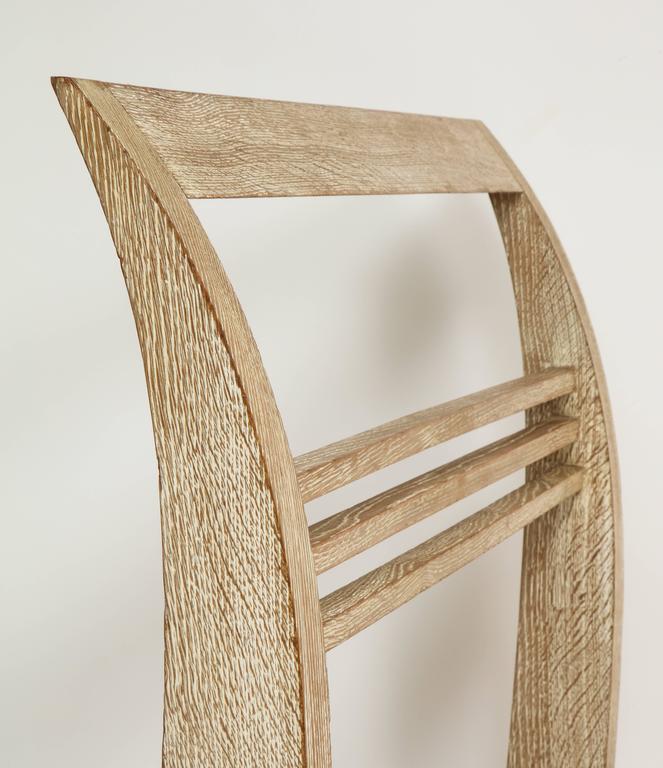 Royere Gouffe Cerused Oak Daybed Deco, France, 1930s-1940s Midcentury ...