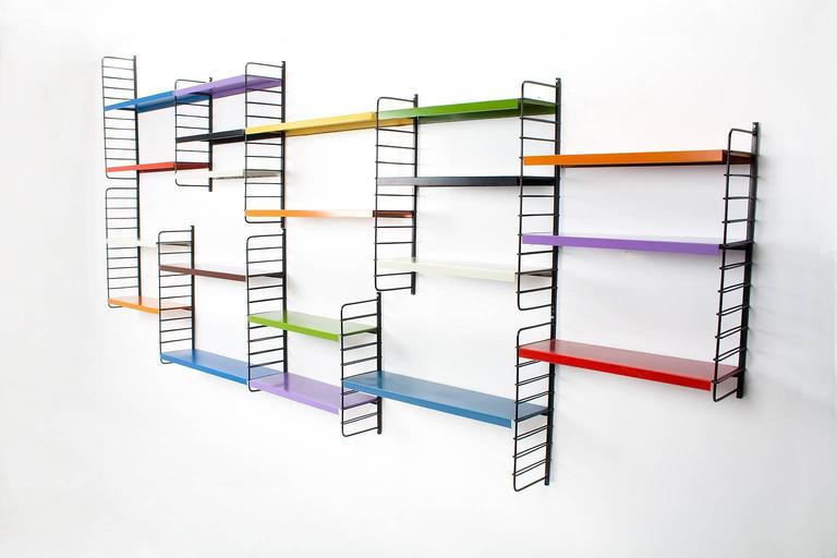 1960s Mid-Century Dutch Modular Wall Unit by Tjerk Reijenga for ...