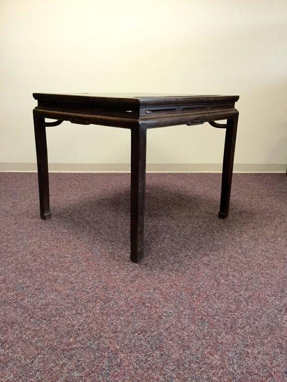 Elegant 19th Century Chinese Ming Style Game Table at 1stDibs