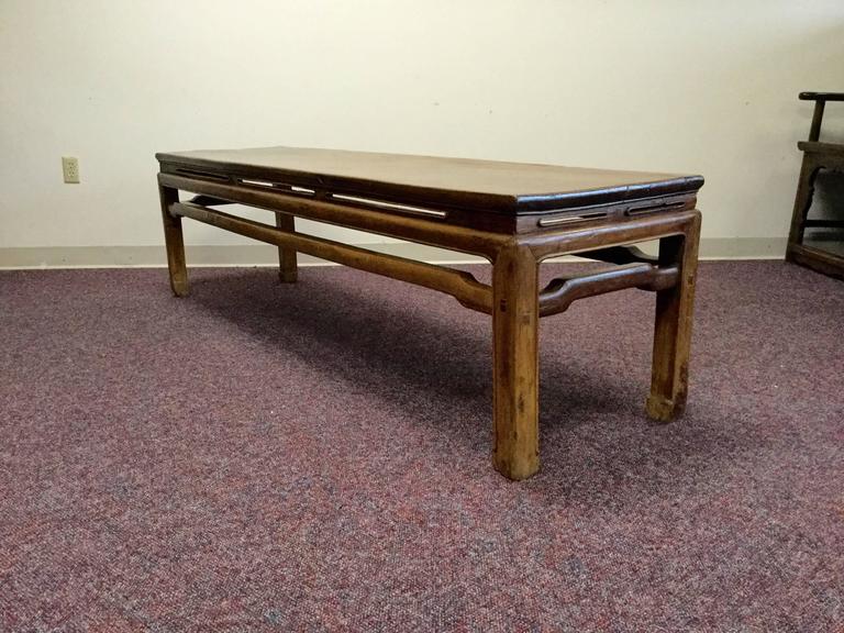 Elegant 19th Century Chinese Bench in the Ming Style at 1stDibs