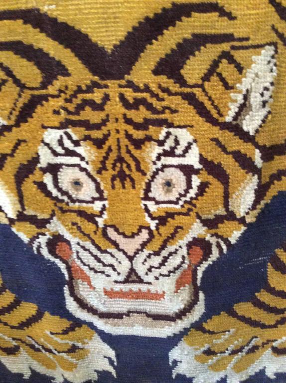 Antique Tibetan Tiger Rug at 1stDibs | tibetan tiger rugs sale, antique ...