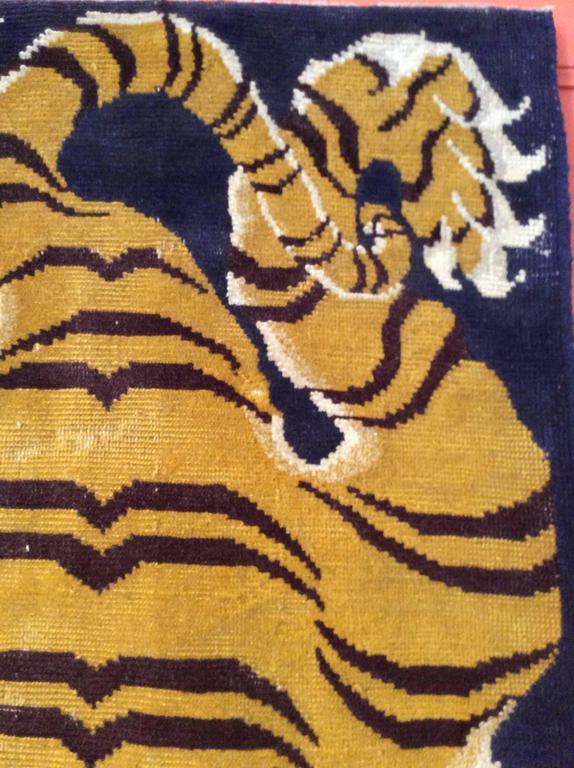 Antique Tibetan Tiger Rug at 1stDibs | tibetan tiger rugs sale, antique ...