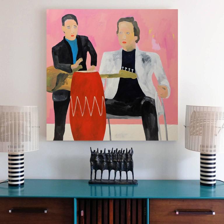 'You Can Call Me Al' Music Portrait Painting by Alan Fears Pop Art at ...