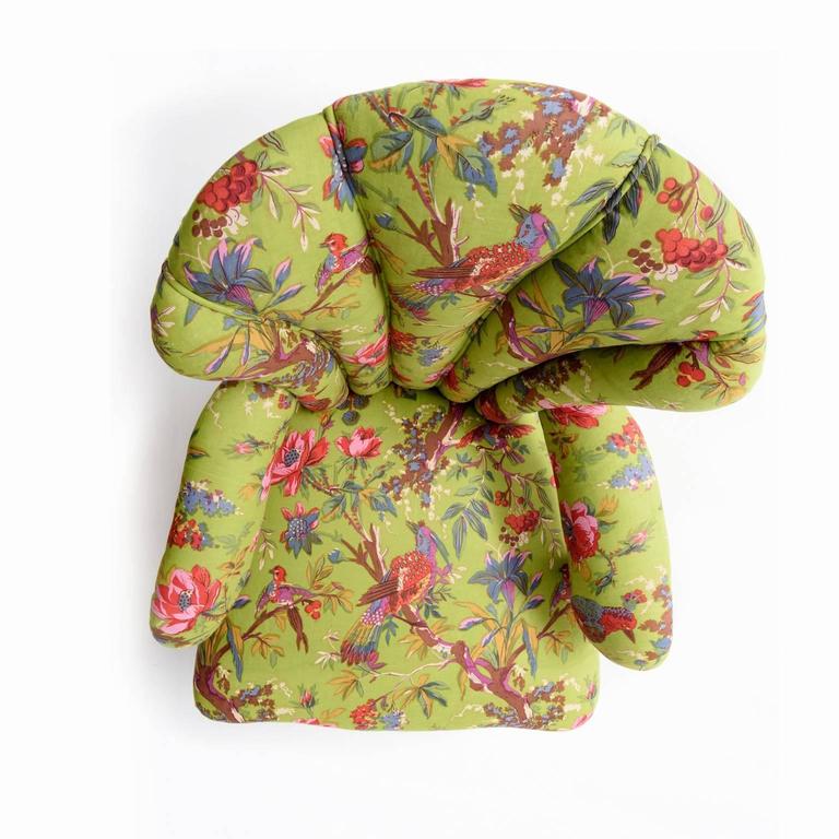 The Gorgeous Rare and Unique Iron-Back Victorian Fan Chair. at 1stDibs