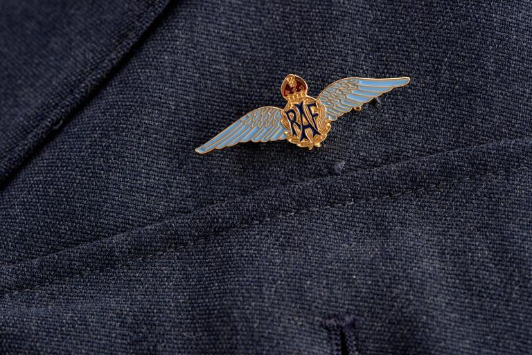 The Royal Air Force Uniform Chair For Sale at 1stDibs